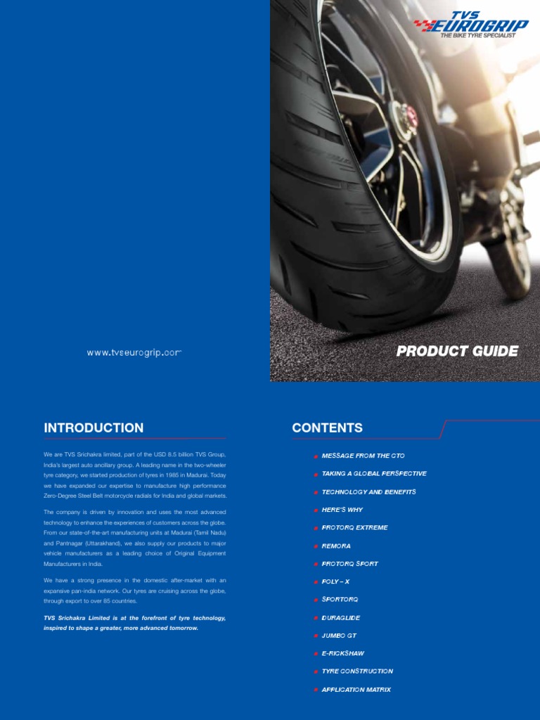Two Wheeler Ebrochure | PDF | Tire | Land Vehicles
