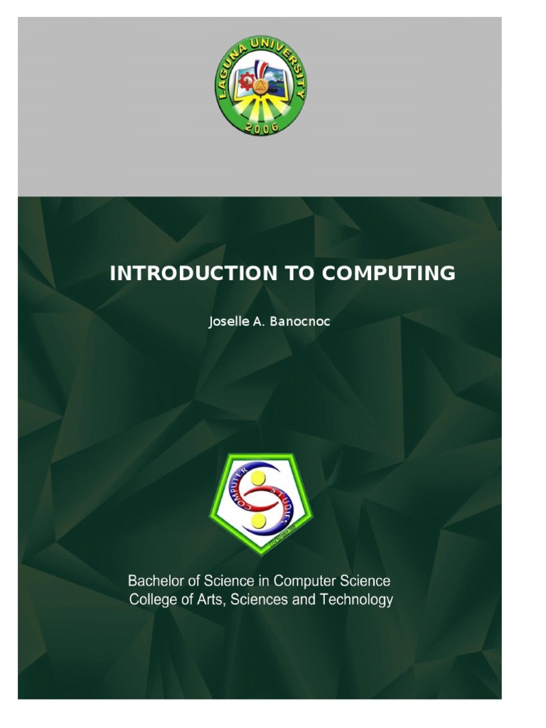 Introduction to Computing: Key Concepts | PDF | Personal Computers ...