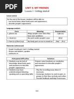 Unit 1A - Lesson Plan - Personality Types | PDF | Lesson Plan ...