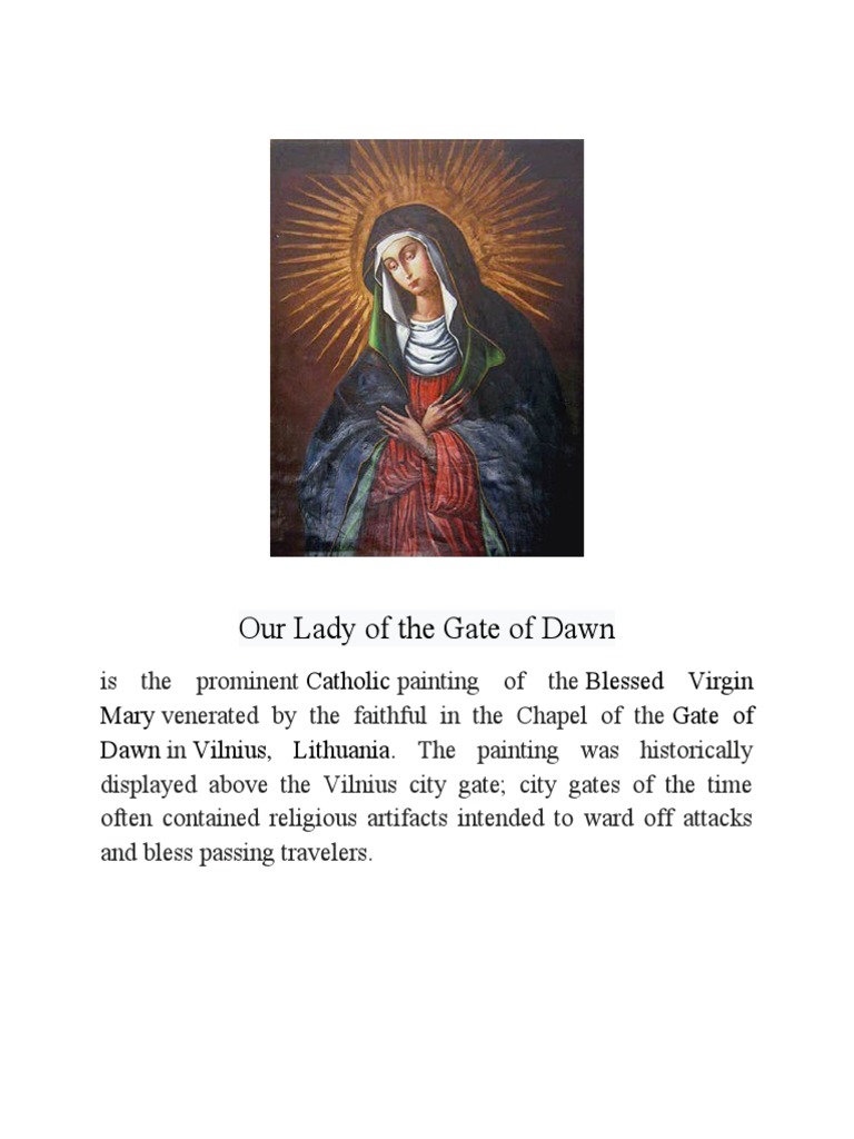 Titles of Mary | PDF | Mary, Mother Of Jesus | Our Lady Of Fátima