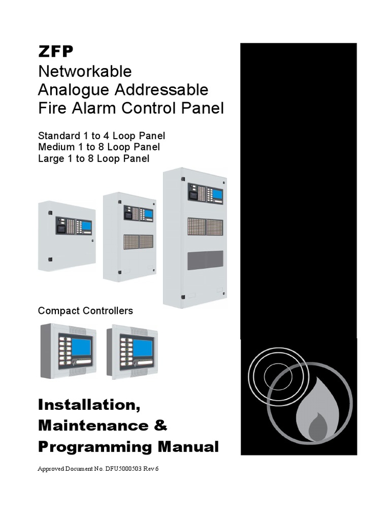 ZFP Instal and Program Manual | Download Free PDF | Electrical Wiring ...