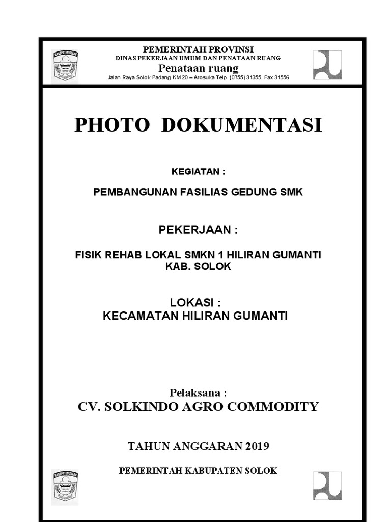 COVER Foto Dokumentasi | PDF