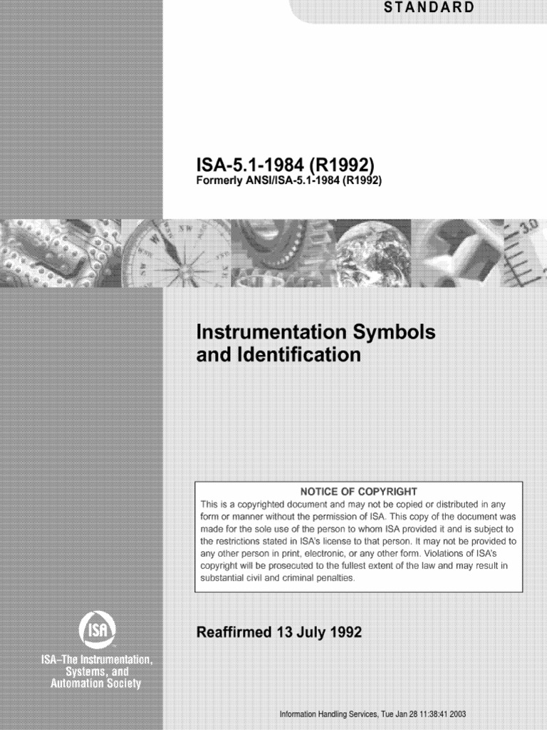 ISA Instrumentation Symbols Guide | PDF | Games & Activities | Computers