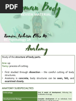 Human Anatomy Notes | PDF