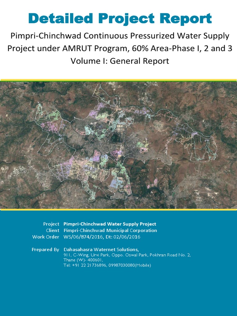 PCMC DPR | PDF | Water Supply | Water
