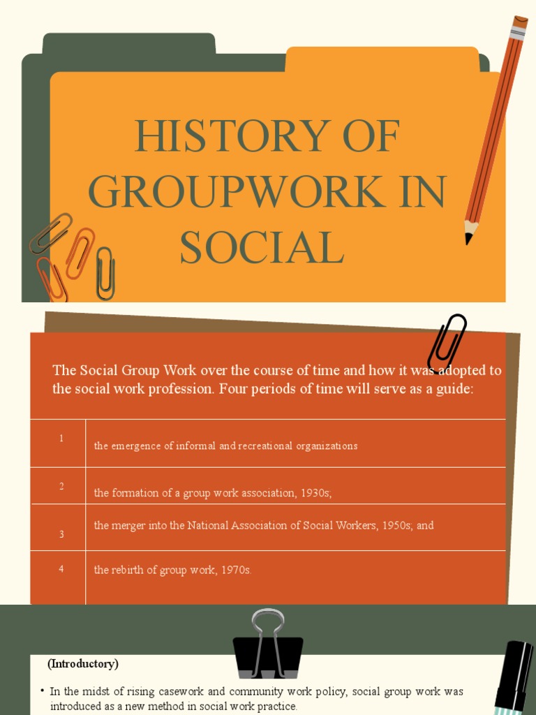 History of Groupwork in Social | PDF | Social Work