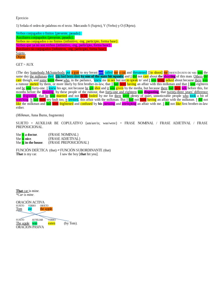 Ejercicio Milkman PARTE-1 | PDF