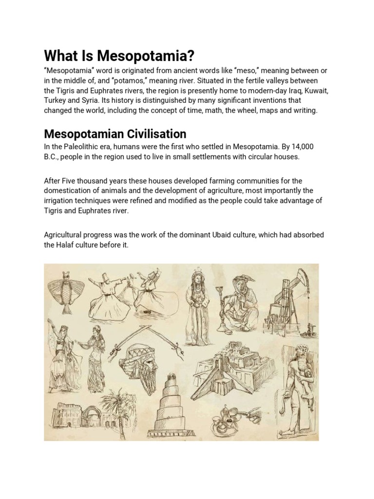 The Origins and Achievements of Ancient Mesopotamian Civilization: An ...