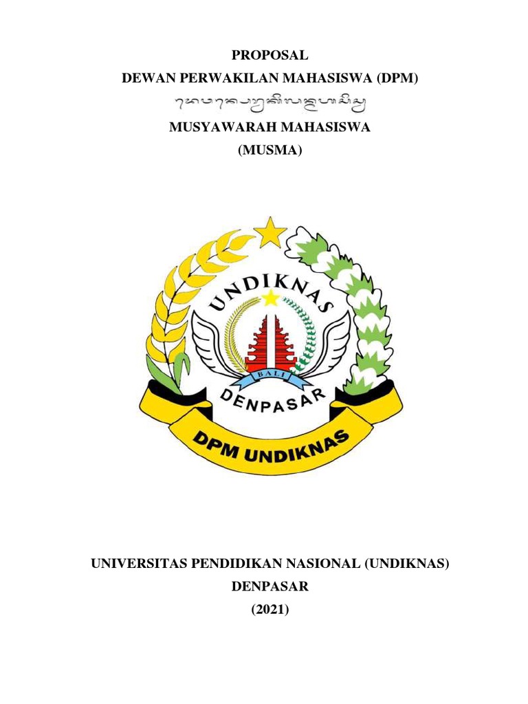 Proposal MUSMA 2021 | PDF