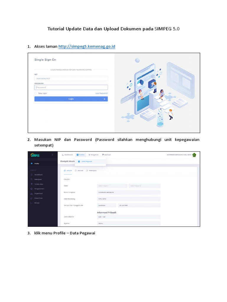 Tutorial Simpeg5 Revisi 5 | PDF