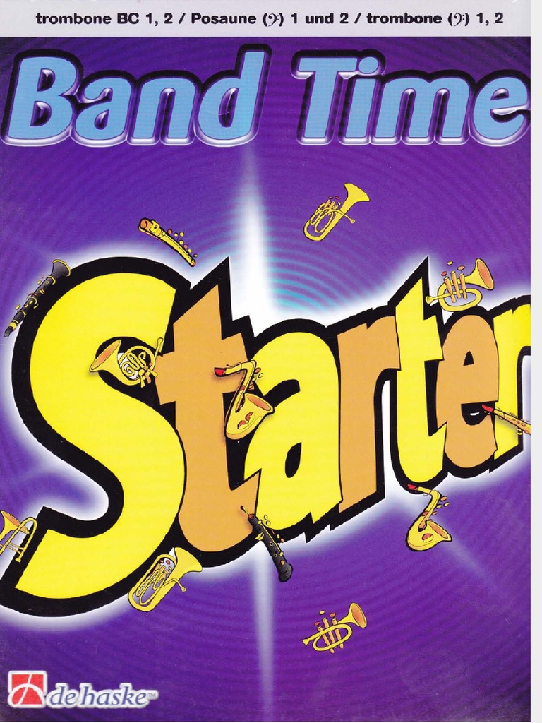 Band Time Starter Trombon 1 y 2 | PDF