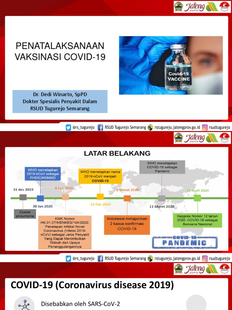 Manajemen Vaksin (DR Dedi Winarto) | PDF