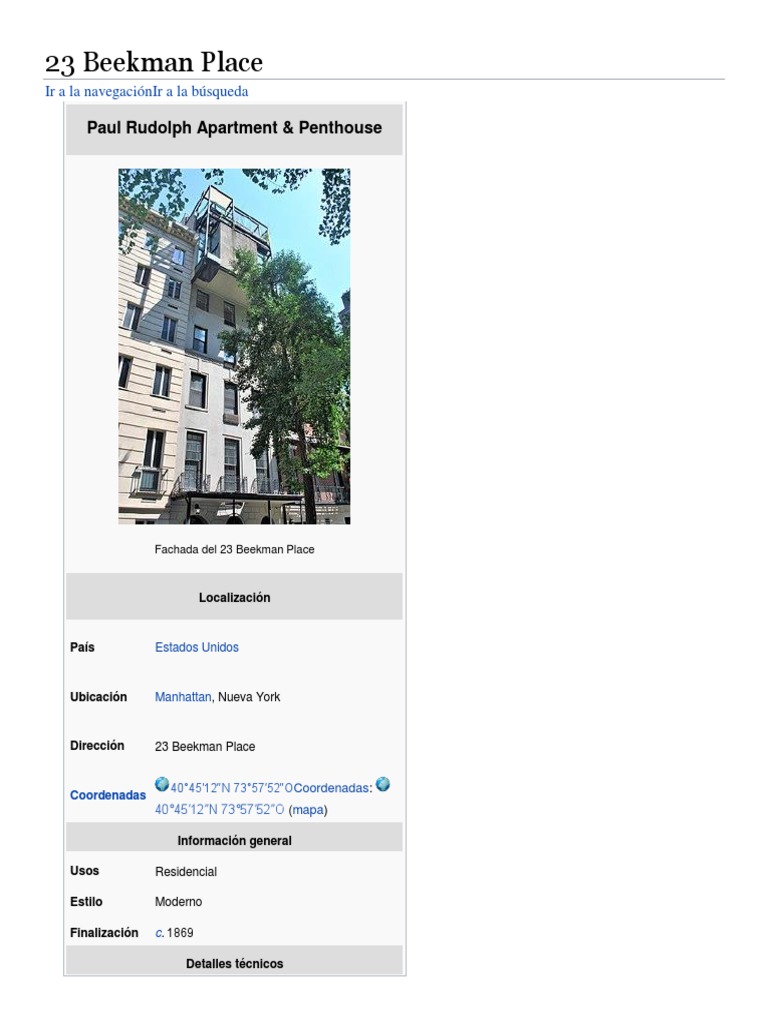 Remodelación de Paul Rudolph en 23 Beekman | PDF | Sectores Economicos