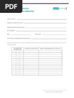 Planilla Asistencia IOSFA | PDF