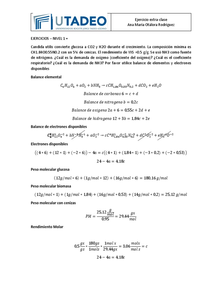 Ejercicio Extra Clase | PDF | Ciencias fisicas | Naturaleza