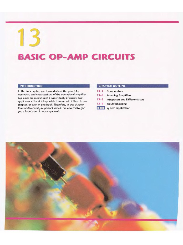 Chapter13 - Basic OP-AMP Circuits | PDF