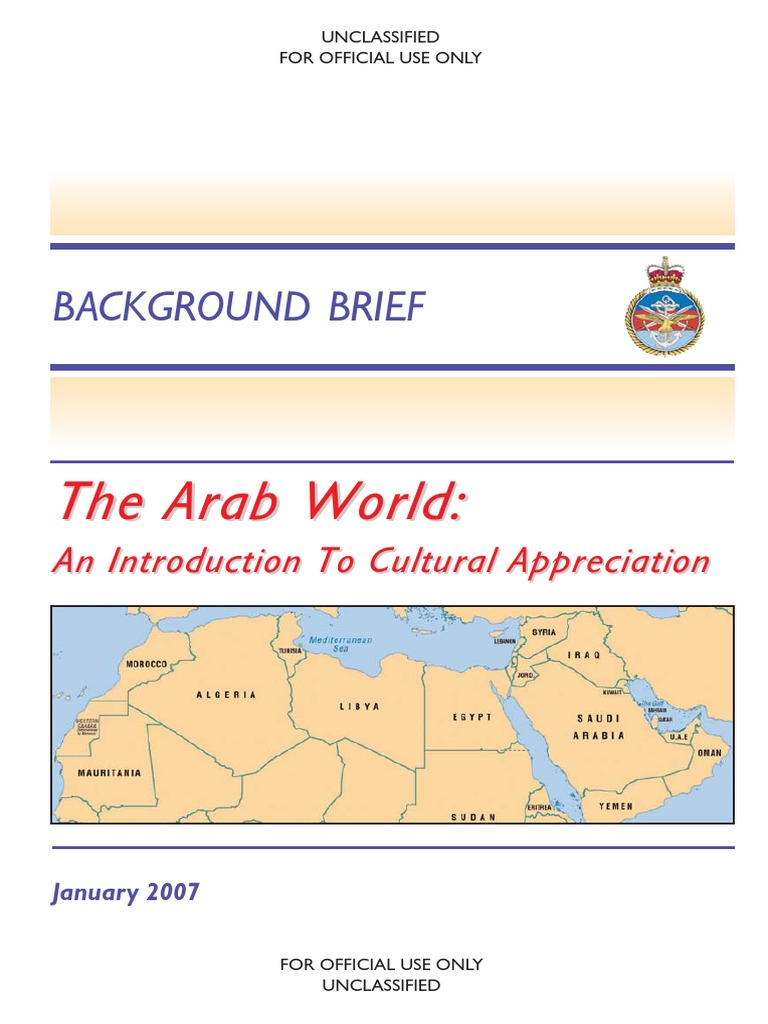 Arab World Introduction Cultural Appreciation Booklet | PDF | Marriage ...