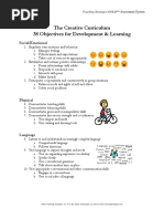 TSG Objectives Sheet 2021 | PDF | Conversation | Concept