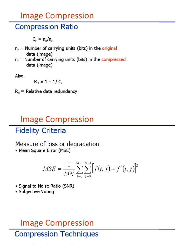 Image Compression | PDF | Data Compression | Signal Processing