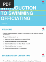 Timekeeper Workbook | PDF | Swimming (Sport) | Leisure Activities