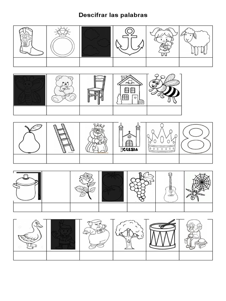 Descifrar Las Palabras | PDF