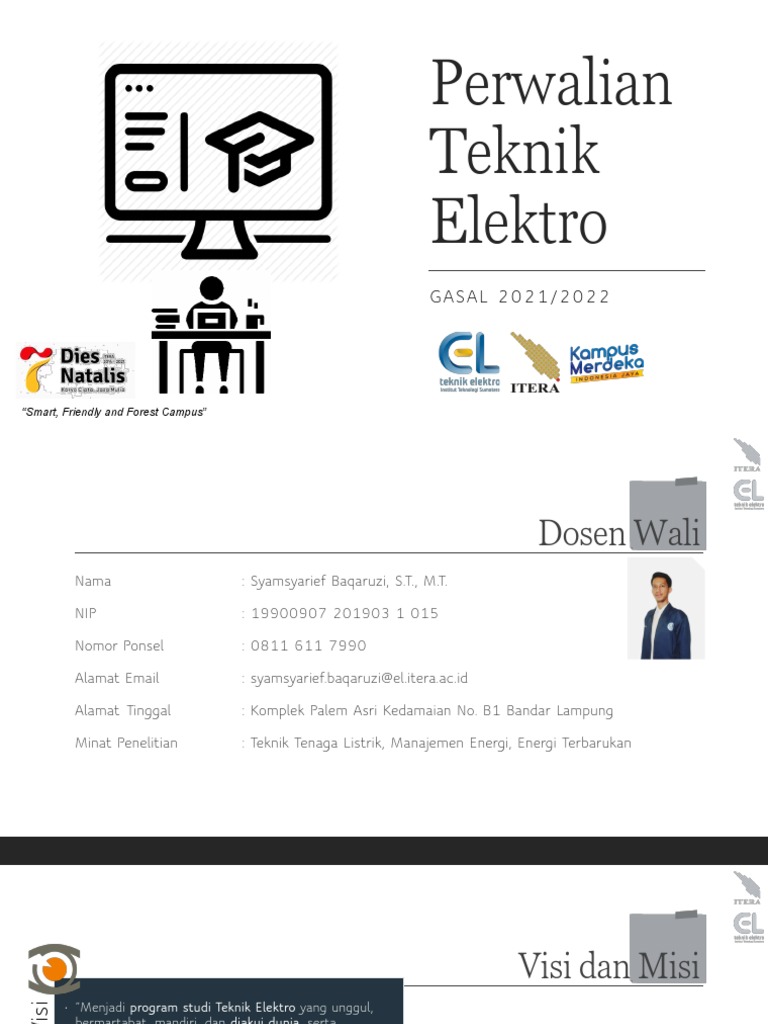 Perwalian Mahasiswa Teknik Elektro ITERA | PDF