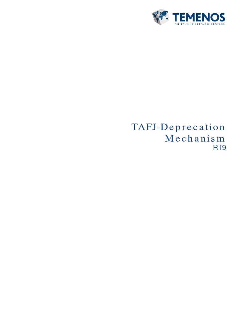TAFJ DeprecationMechanim | PDF | Copyright | Reserved Word