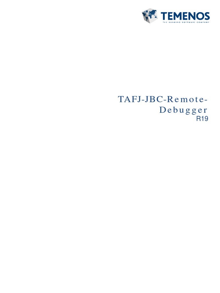 TAFJ JBC Remote Debugger | PDF | Eclipse (Software) | Integrated Development Environment