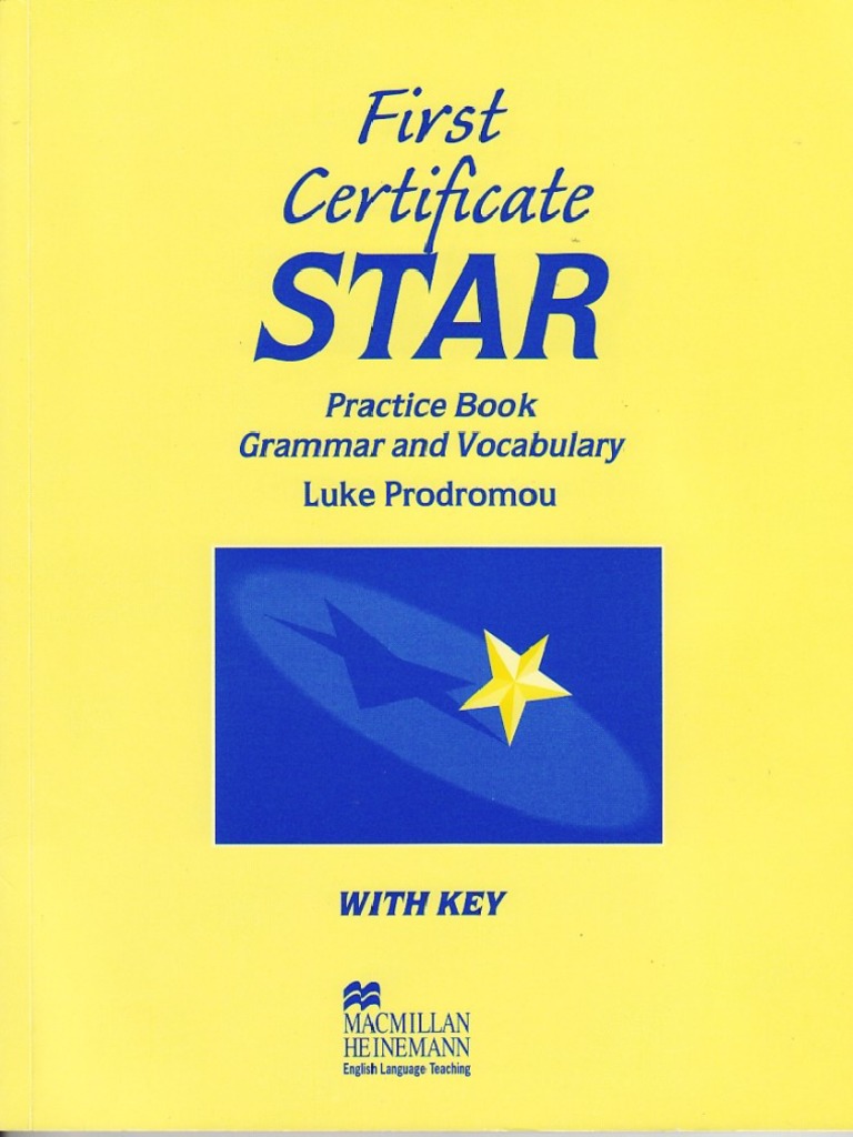 Prodromou Luke FCE Star Practice Book Grammar | PDF