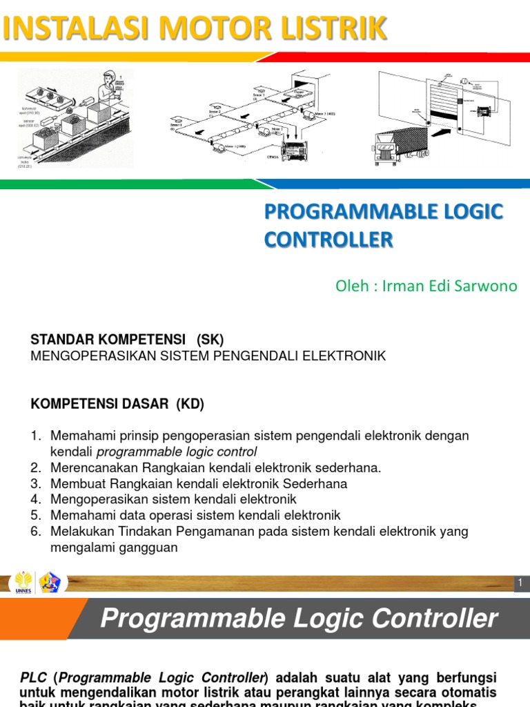 Materi PLC - Instalasi Motor Listrik | PDF