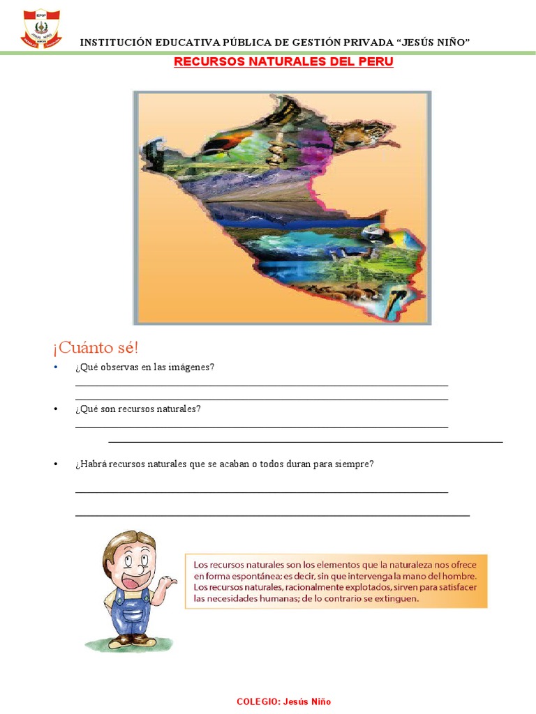 Recursos Naturales Del Perú | PDF | Suelo | Entorno natural