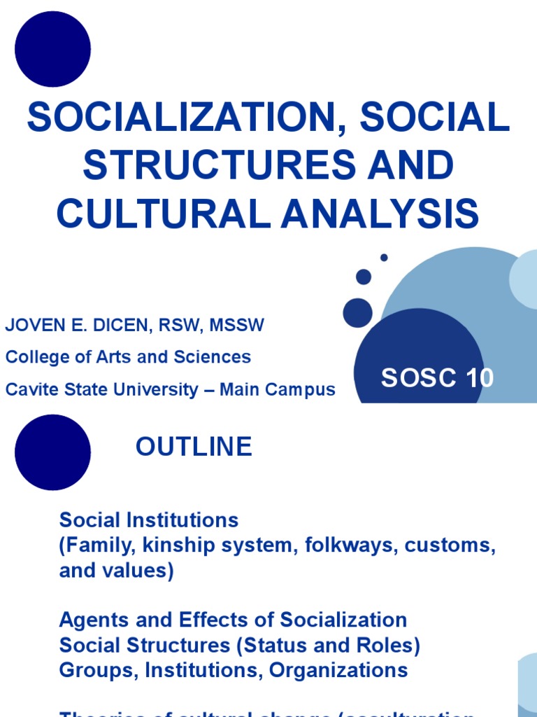 Socialization | PDF | Social Status | Socialization