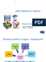 Yogurt Production Process Overview | PDF | Yogurt | Milk