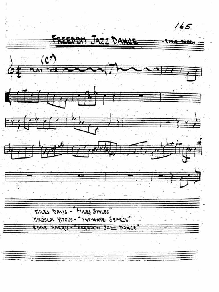 Freedom Jazz Dance BB | PDF