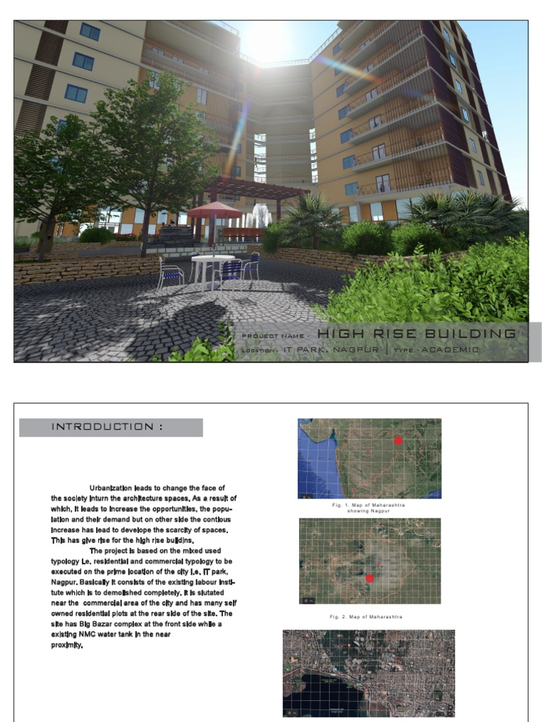 High Rise Mixed-Used Building | PDF | Apartment | Room