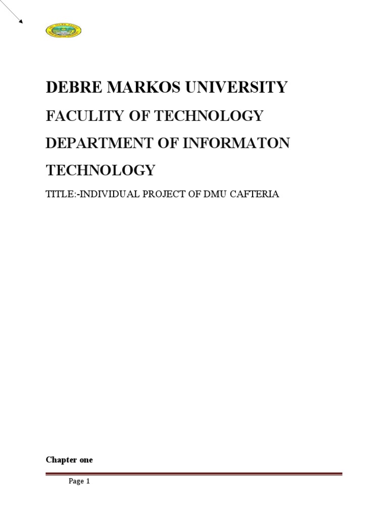 Debre Markos Univercity | PDF | Use Case | Databases