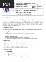 Lesson Plan - Verbs | PDF | Verb | Subject (Grammar)