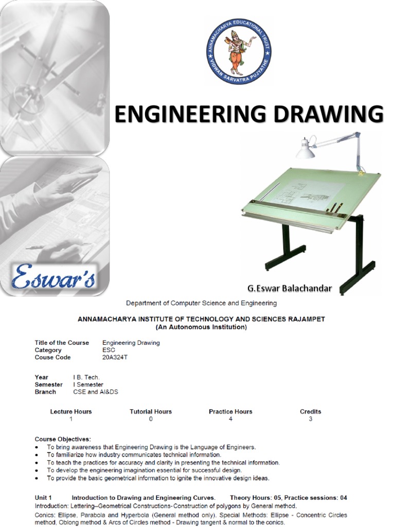 Engineering Drawing - Introduction - EBC | PDF | Technical Drawing ...