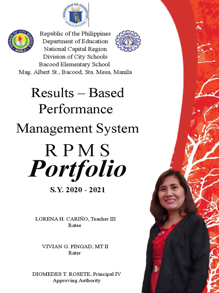 Results - Based Performance Management System: Portfolio | PDF