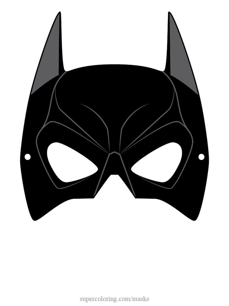 Batman Mask Papercraft