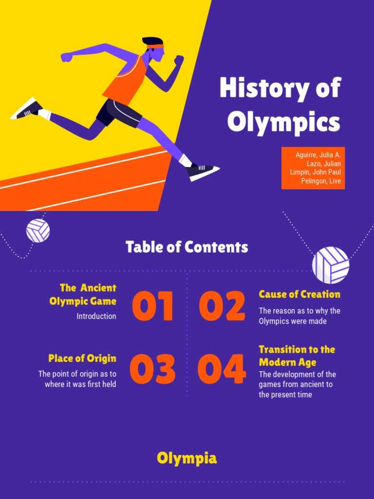 History and Revival of the Olympics | PDF | Olympic Games