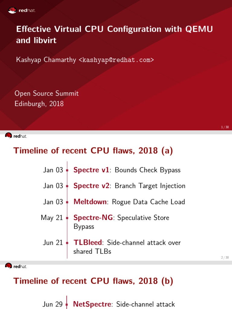 Optimizing vCPU Configurations with QEMU | PDF | Central Processing Unit | System Software