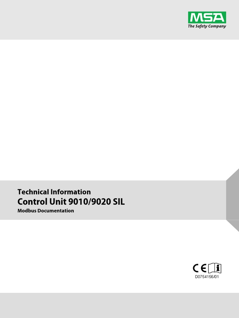 Control Unit 9010/9020 SIL: Technical Information | PDF | Computing ...