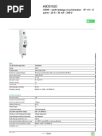 Product Datasheet: Miniature Circuit Breaker - iK60N - 1P - 6 A - C ...