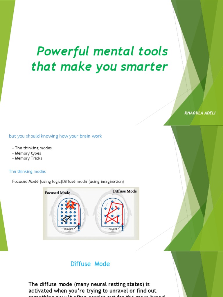 Powerful Mental Tools That Make You Smarter | PDF