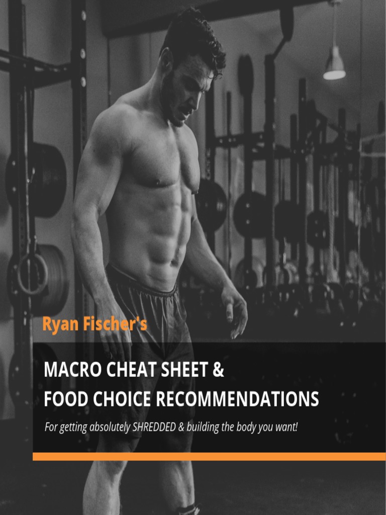 Macro Sheet - Food List (Final) - 2 | PDF
