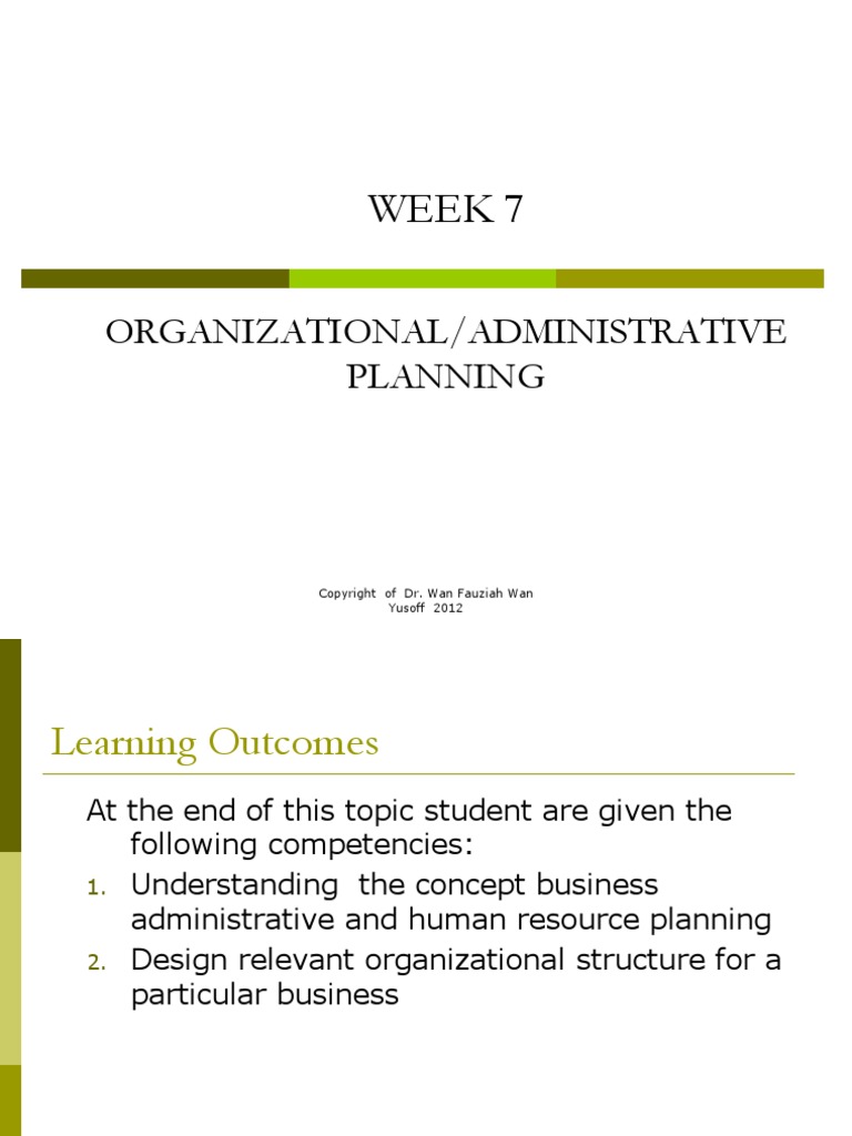 Administrative Plan | PDF | Internet | Organizational Structure