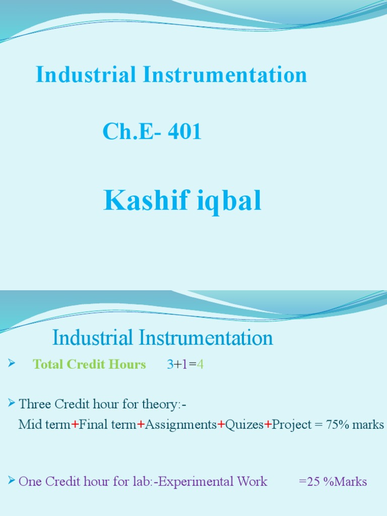 Industrial Instrumentation | PDF | Accuracy And Precision | Instrumentation