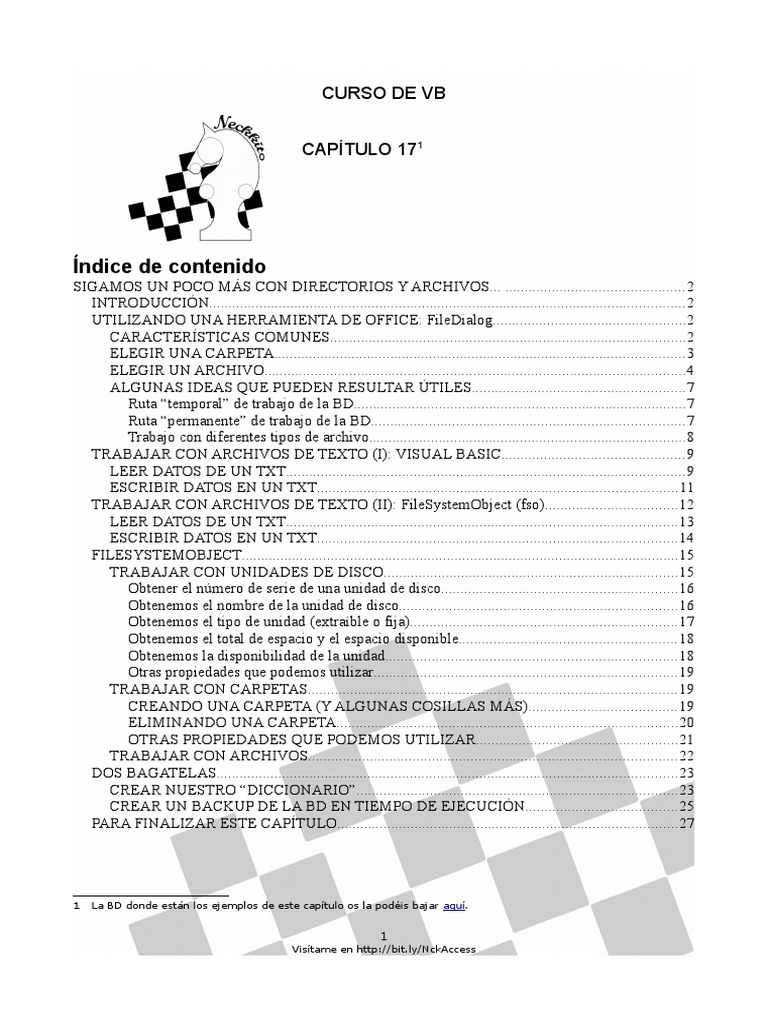 Curso VB17 | Descargar gratis PDF | Archivo de computadora | Ventana ...