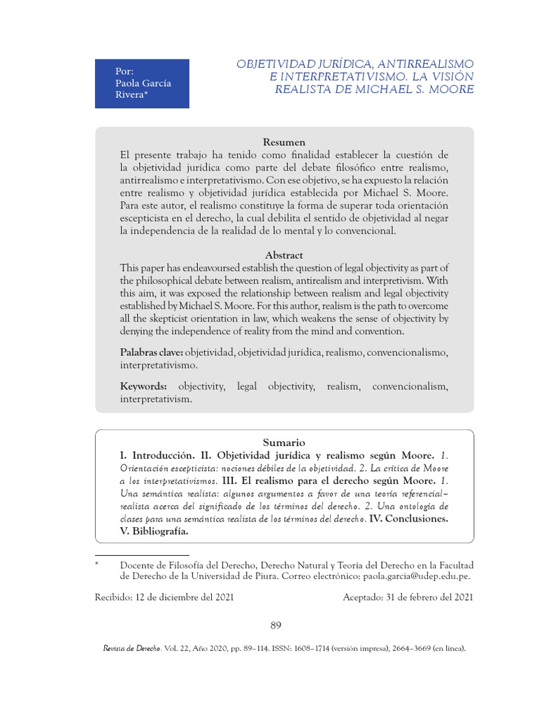 ANTIRREALISMO | PDF | Realismo filosófico | Verdad